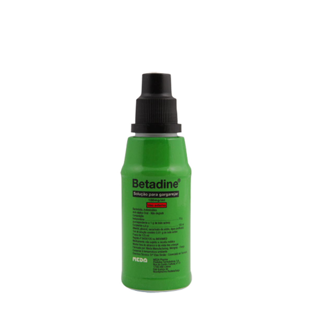 Betadine Solução Gargarejo 10% 125 ml - Farmácia Padrão da Légua
