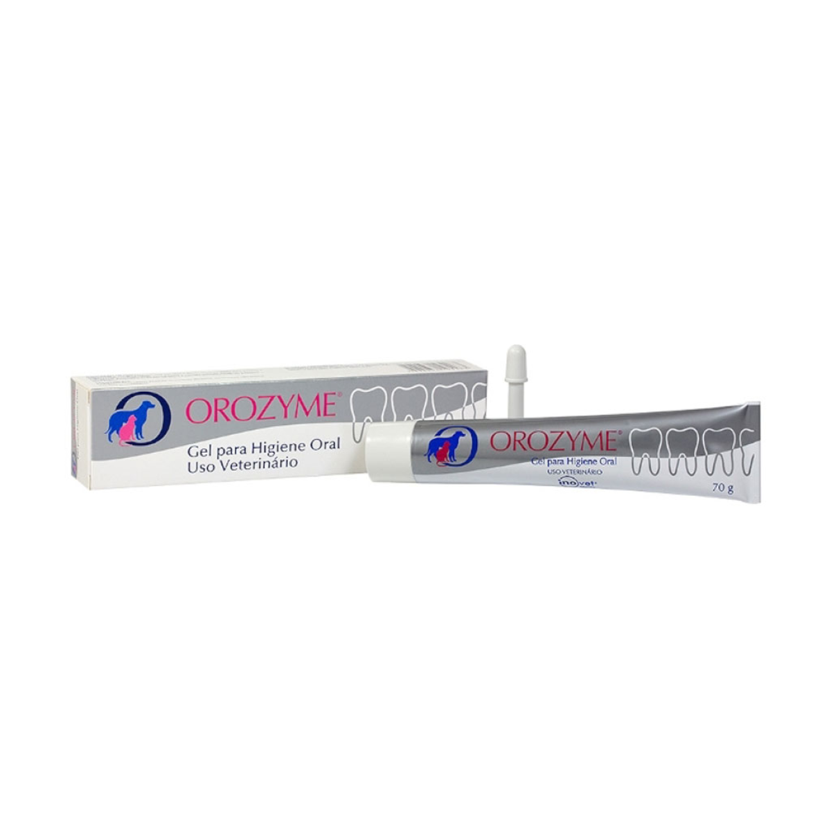 Orozyme Gel Higiene Oral Cães e Gatos 70 g | Farmácia Padrão da Légua
